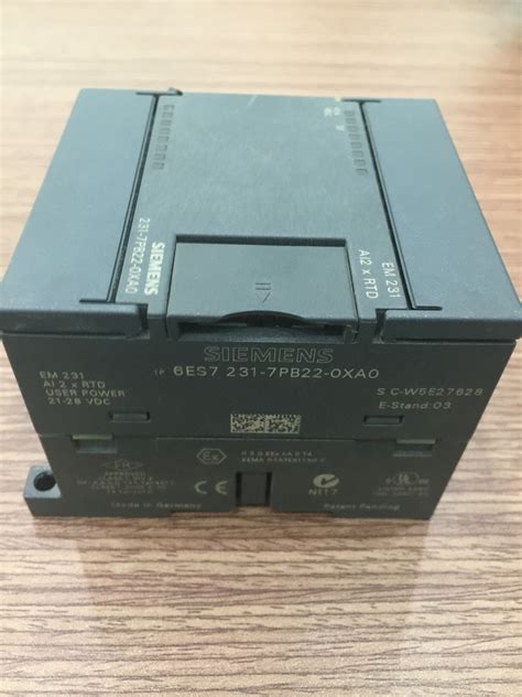 Siemens Analog Input Output Module EM AI Web Tự Động AZ