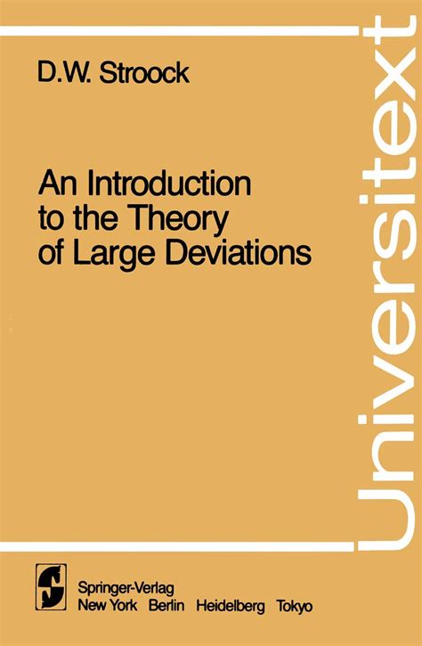 an introduction to the theory of large deviations