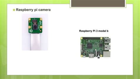 Object Detection And Tracking System Using Raspberry Pi 3 Ppt
