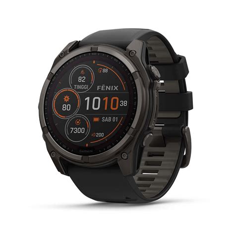 fēnix 8 Solar Jam Tangan GPS Multisport dengan Senter Tenaga Surya