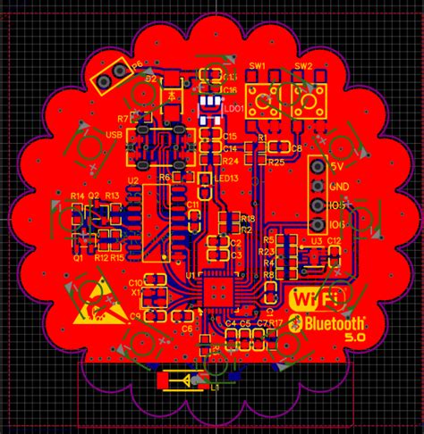 画一个 “月饼” 陪我过中秋，使用 esp32 c3 制作炫彩月饼（我为嵌入式工程师争取月饼） esp32 晶振电容 csdn博客