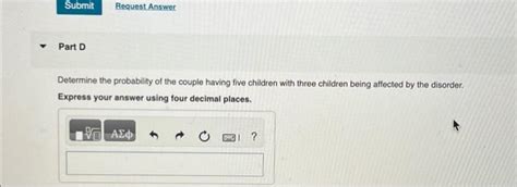 Solved Determine The Probability Of The Couple Having Chegg Com