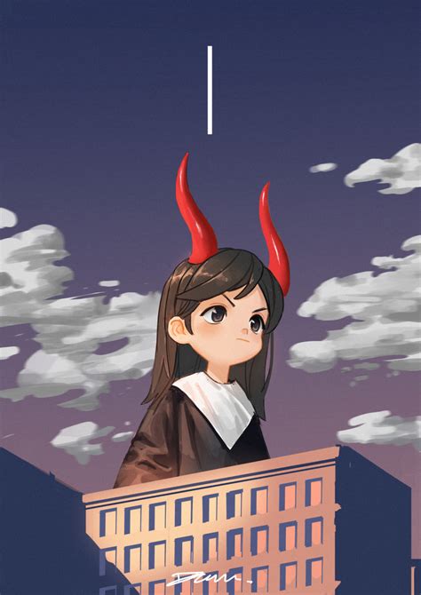 Safebooru 1girl Absurdres Blush Brown Eyes Brown Hair Building Closed