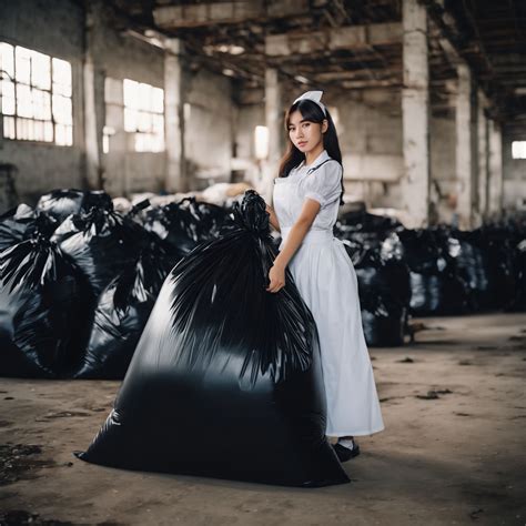 Girl Taking Large Garbage Bag 35 By Gtbag On Deviantart
