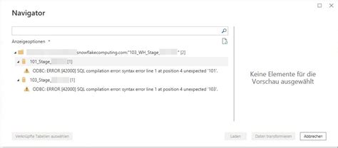 Sql Compilation Error With Built In Snowflake Conn Microsoft Fabric Community