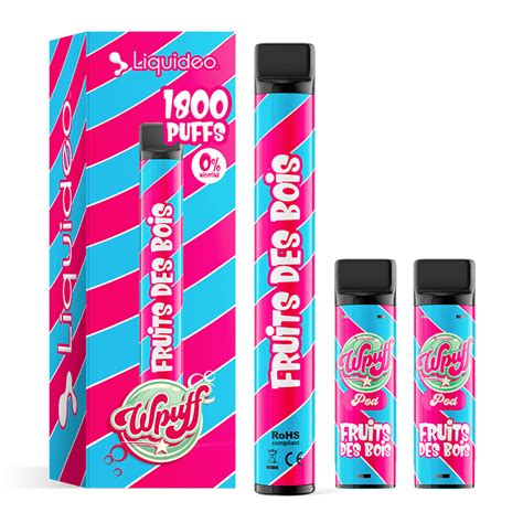 Starter Kit Wpuff Pod 1800 De Liquideo Puff Rechargeable