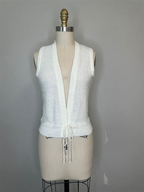 Vintage Deep V Neck Gem