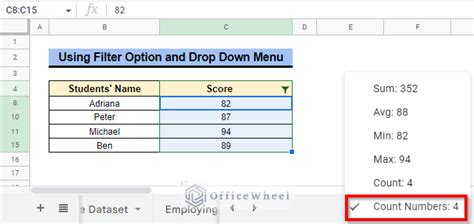 Google Sheets Count Cells Between Two Numbers With Countif Function