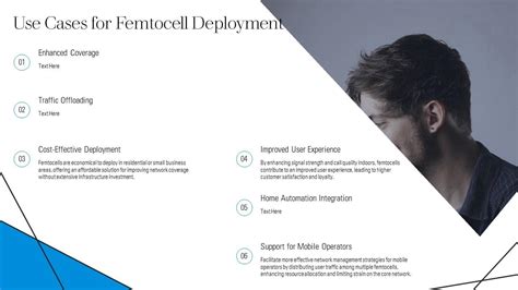 Use Cases For Femtocell Deployment Femtocell Ppt Presentation St Ai Ss Ppt Presentation