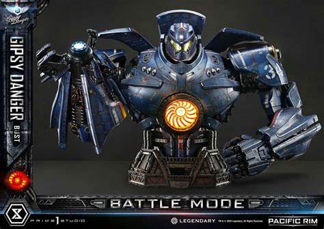 Pacific Rim Life Size Bust 11 Gipsy Danger Battle Mode 75 Cm Oggetti