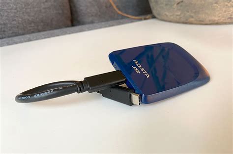 Test ADATA SC680 En lätt plastig och billig extern SSD hårddisk