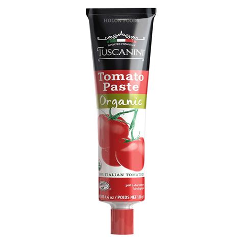 Shop Tuscanini Organic Tomato Paste 4 6 Oz Holon Kosher Foods