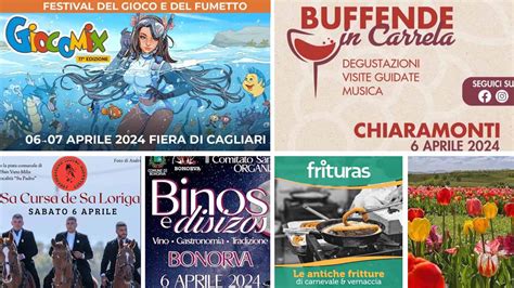 Eventi E Sagre Del Weekend In Sardegna Aprile
