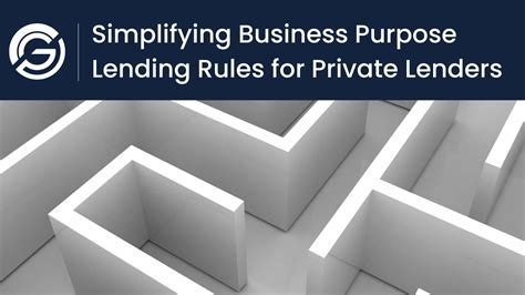 Navigating The Maze Of Licensing Rules For Private Lenders Simplifying