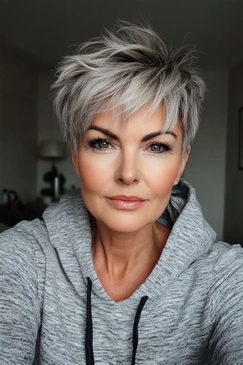 34 Ultra Chic Pixie Haircuts For Women Over 60 For 2025 Creativebooster
