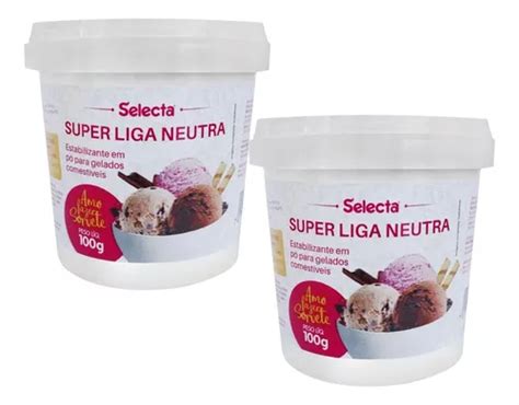 Kit 2 Super Liga Neutra Selecta 100g Cada Parcelamento Sem Juros