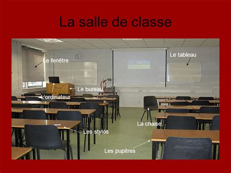 Le Français que je dois savoir Les parties du lycée
