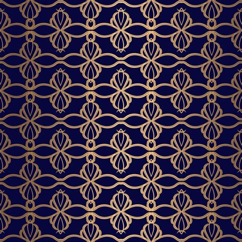 Premium Vector Decorative Ornament Seamless Pattern Background