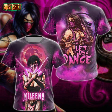 Mortal Kombat Mileena 3d All Over Print Shirt