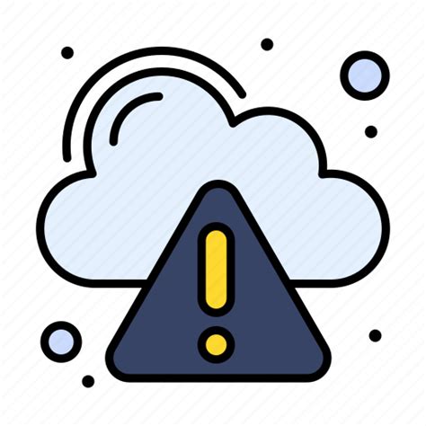 cloud error warning icon download on iconfinder