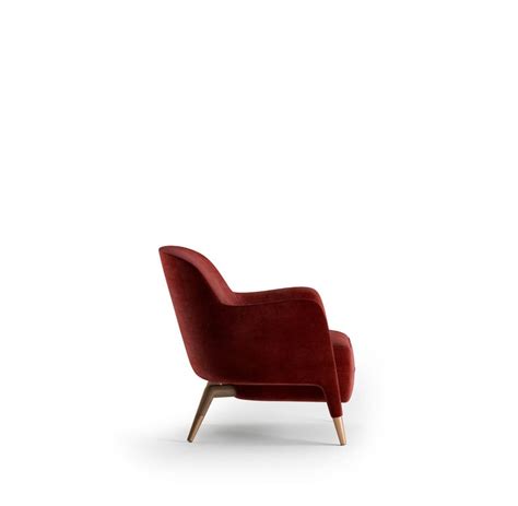 Armchair In Web Velvet Molteniandc By Gio Ponti Design D1514 Made In