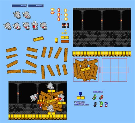Mlss Reznors Sprites Sheet By Pxlcobit On Deviantart