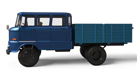 IFA W BTP Langkabine Bautruppfahrzeug D Model Stl D Model D Printable CGTrader