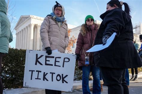 Supreme Court Upholds Tiktok Ban In The United States Enclavenews