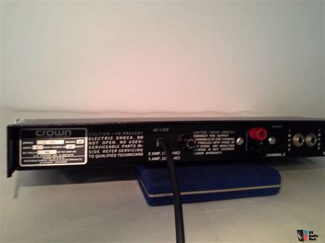 Vintage Crown Power Ampifier D60 Integrated Circuit Stereo Photo