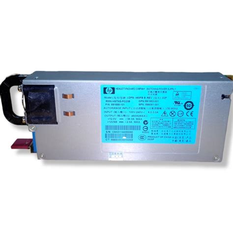 Jual Power Supply Server Hp Proliant 460w Hstns Pd23b Dl180 Dl160 G6