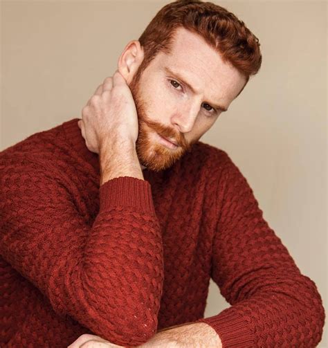 STACHE BEARD WONDERFUL HAIRY MEN Redhead Men Hottest Redheads