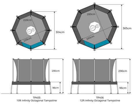 TP Infinity Octagonal 10ft Trampoline – TP Toys