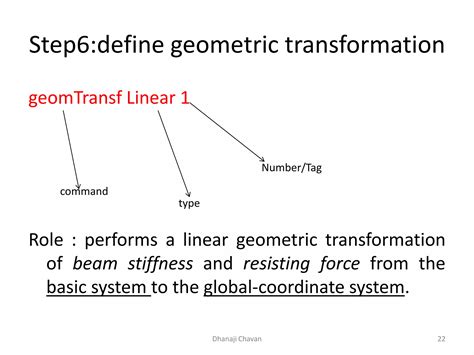 Opensees Modeling And Performing Static Analysis Ppt