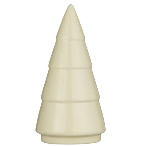 Porzellan Tannenbaum Breit Gerillt Klein