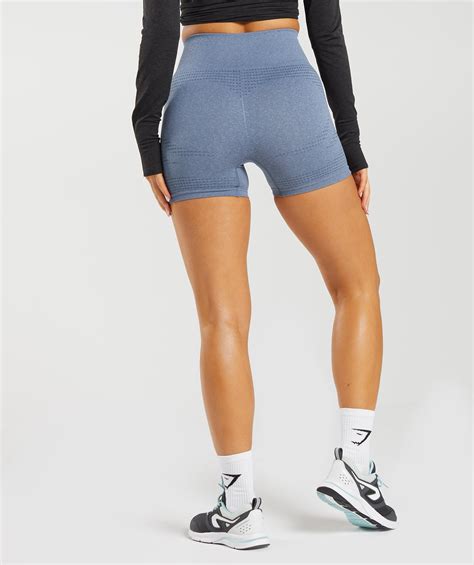 Gymshark Vital Shorts Evening Blue Marl Gymshark