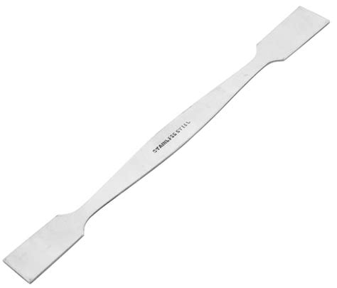 Dual End Lab Spoon Eisco Lab Spatula Spoon 6 Pack Stainless Steel