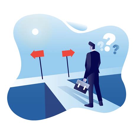 Bussiness Strategy People Choosing The Right Path 12697308 Vector Art At Vecteezy