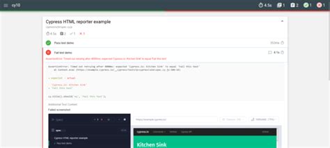 Understanding Cypress Test Report And HTML Reporter BrowserStack