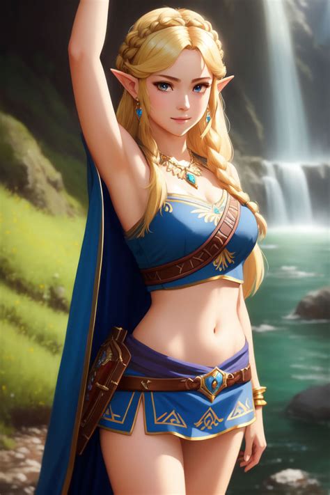 [ai] Hylian Muse Princess Zelda By Laxcougar18 On Deviantart