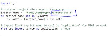 Pythonanywhere에서 Dashboard 배포 체대생에서 개발자로 컴파일중