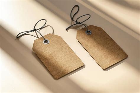 Two Tags Are Connected By A Swirling String Symbolizing Unity And