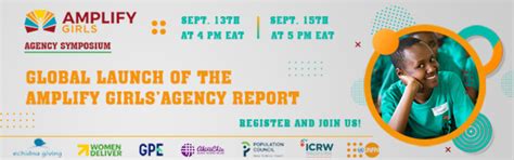 Global Launch Of The Amplify Girls Agency Report Events Global