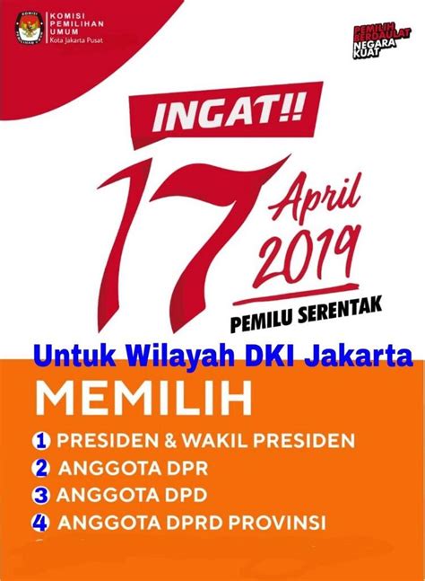 Informasi Pemilu Serentak 17 April 2019 KASKUS