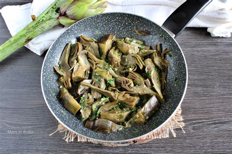 Carciofi Trifolati Mani In Frolla