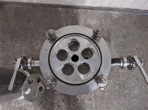 Microfilter Housing Five Cartridges Second Hand Equipment Montanaro