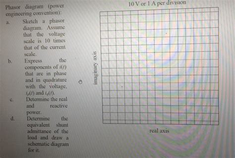 Solved Phasor Diagram Power Engineering Convention Chegg