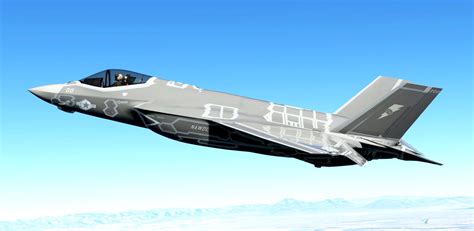 New Experimental Stealth Coating For F 35c Für Microsoft Flight