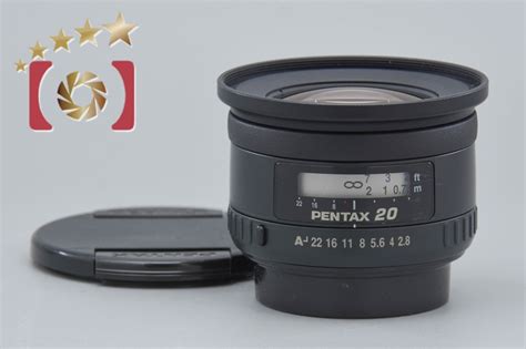 中古PENTAX ペンタックス SMC FA 20mm f 2 8 中古カメラフィルムカメラを中心に取り揃えるファイブスターカメラ