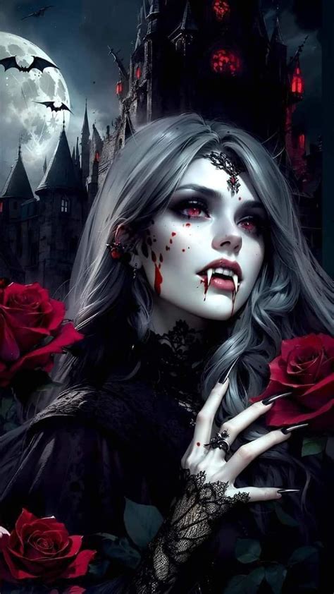 Gothic Vampire Wallpaper Vampire God Vampire Art Wallpaper Female