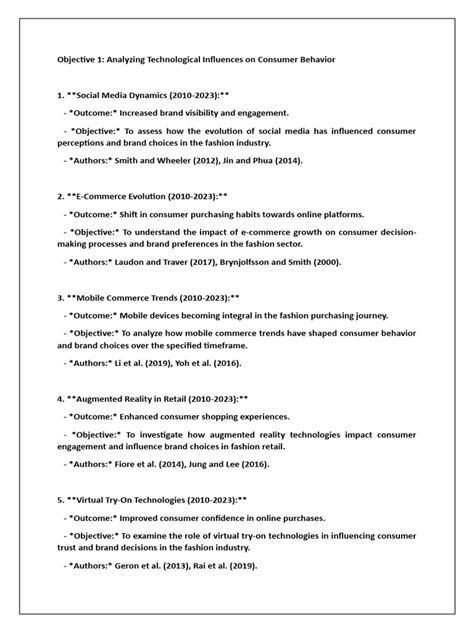 objective 1 pdf brand fashion